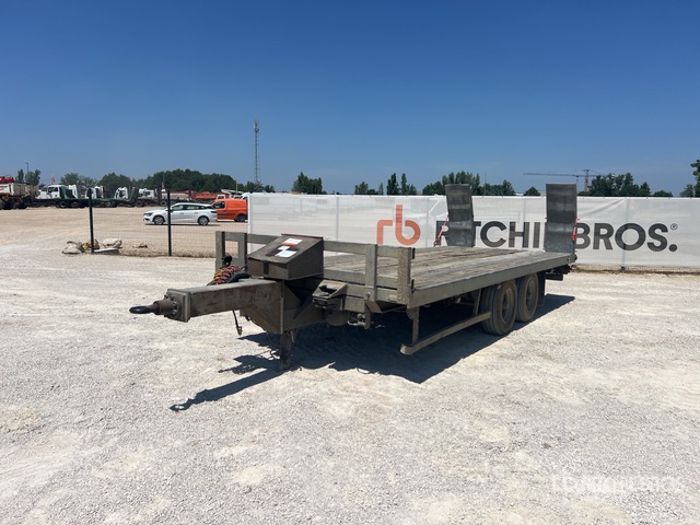 ECIM T/A Remorque Porte-Engins 2 Essieux Lowboy Trailer | Ritchie Bros ...