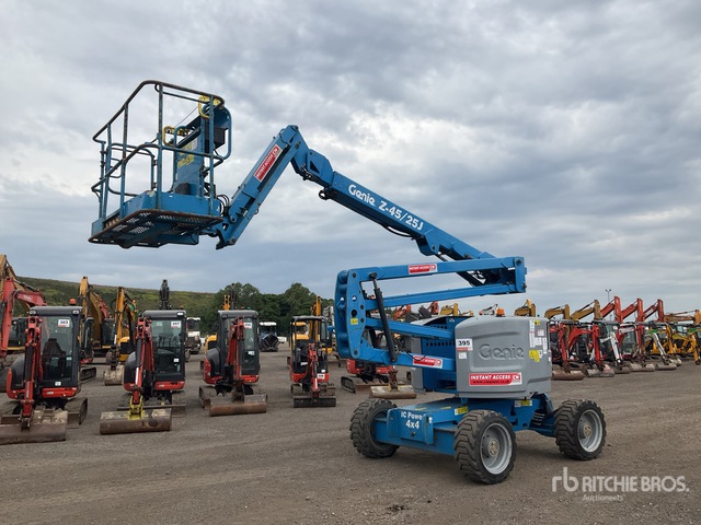 2018 Genie Z45/25J 4WD Diesel Articulating Boom Lift | Ritchie Bros ...