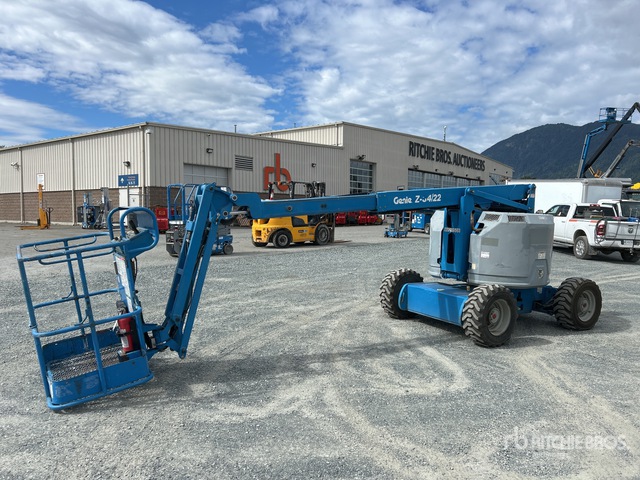Genie Z34/22 2WD Dual Fuel Articulating Boom Lift | Ritchie Bros ...