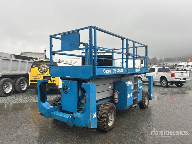 2007 Genie GS-3384RT Diesel Scissor Lift | Ritchie Bros. Auctioneers