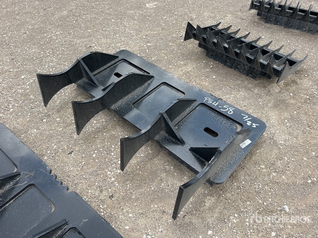 2025 Kit Containers QT-DR Multi-Shank Skid Steer Ripper Scarifier ...