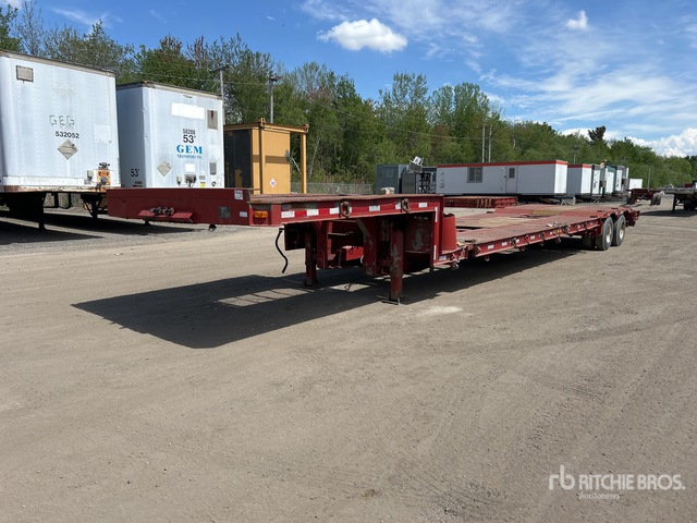 1977 Manac 44 ft T/A Single Drop Step Deck Trailer | Ritchie Bros ...
