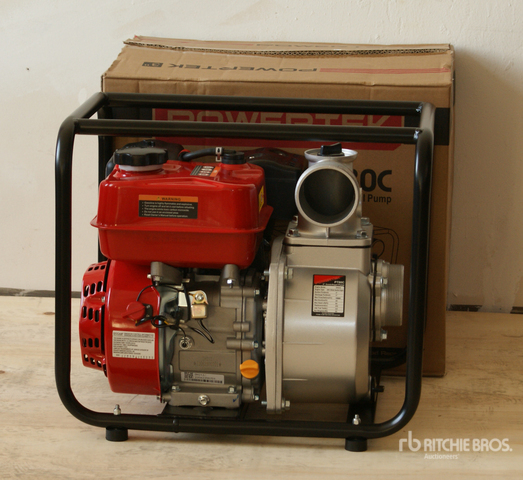Quantity of (2) 2024 Powertek PT80C Water Pump (Unused) | Ritchie Bros ...