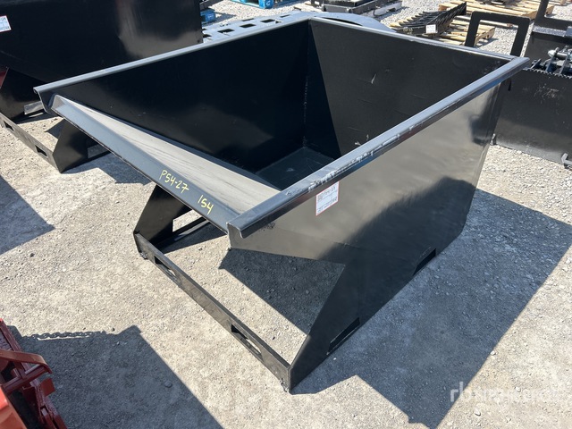 2025 Kit Containers 1.5YFT-SST 50 in Skid Steer Dump Hopper | Ritchie ...
