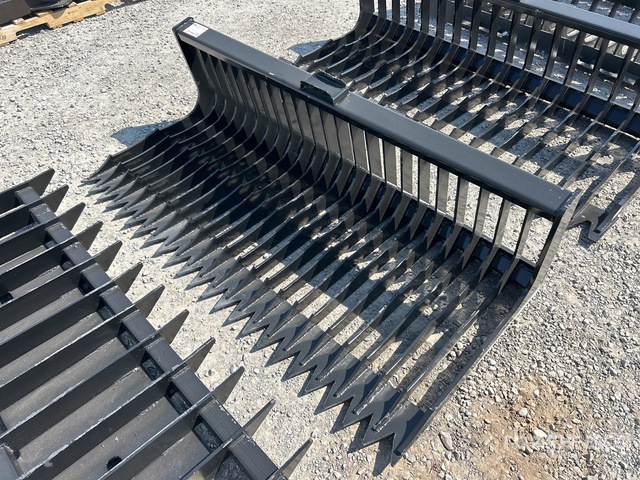 2025 Kit Containers QT-SB-L72 72 in Skid Steer Root Rake | Ritchie Bros ...