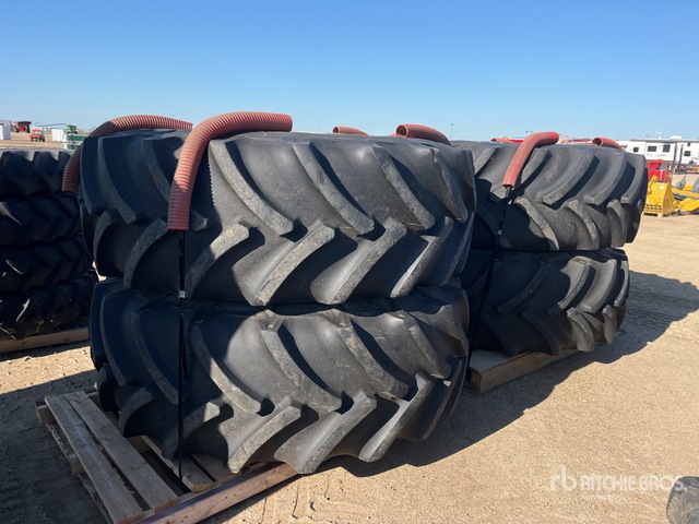 Quantity of (4) Goodyear Optitrac 650/85R38 Tires - Fits New Holland SP.365F | Ritchie Bros ...