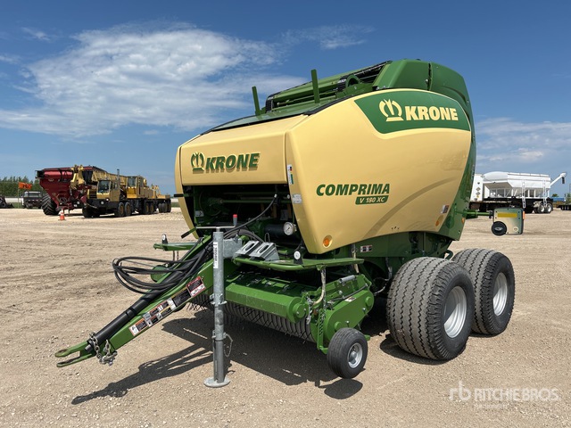 2021 Krone Comprima V180XCT Round Baler | Ritchie Bros. Auctioneers