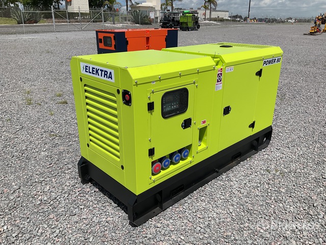2025 Elektra EL80 100 kVA Skid-Mounted Planta de Luz (Sin Usar ...