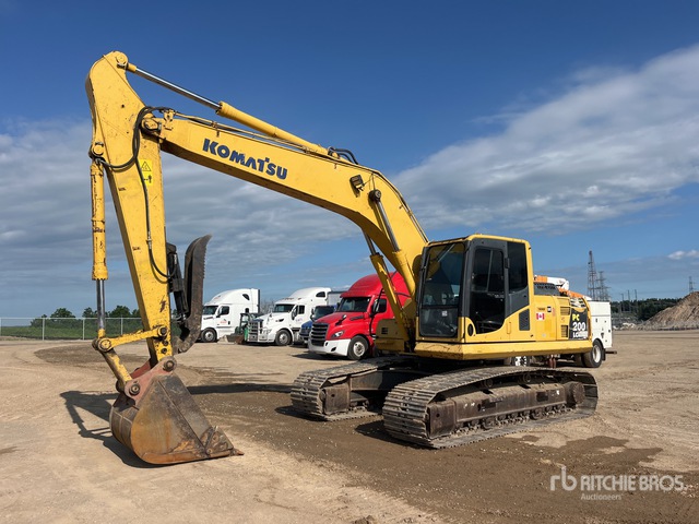 2007 Komatsu PC200LC-8 Tracked Excavator | Ritchie Bros. Auctioneers