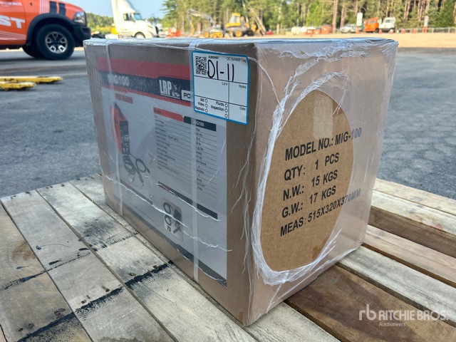 2024 Powertek Mig 100 90 A MIG Electric Welder (Unused) | Ritchie Bros ...