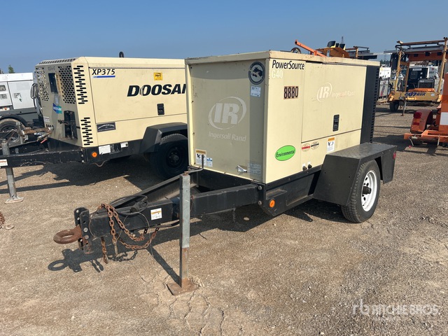 Ingersoll Rand G40 Mobile Generator Set | Ritchie Bros. Auctioneers