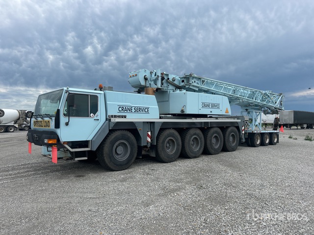 2002 Liebherr LTM1100-2 120 ton 10x8x6 All Terrain Crane | Ritchie Bros ...