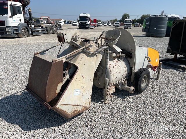 2006 Putzmeister M710 Plaster Pump Concrete Pump | Ritchie Bros ...