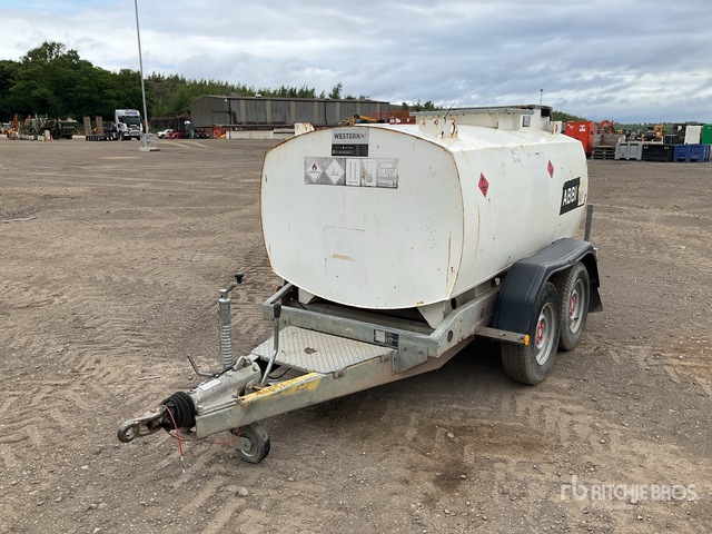 2015 Western 20ART 1940 L Trailer Mounted Steel Diesel Fuel Tank ...