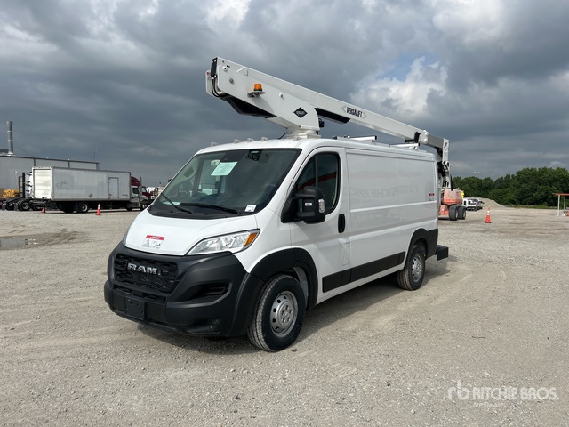 2024 Versalift vantel29ne01 29 ft on 2023 Ram ProMaster 3500 4x2 Van ...