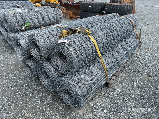 Quantity of (6) 316 ft x 8 ft Deer Fencing (Unused) | Ritchie Bros ...