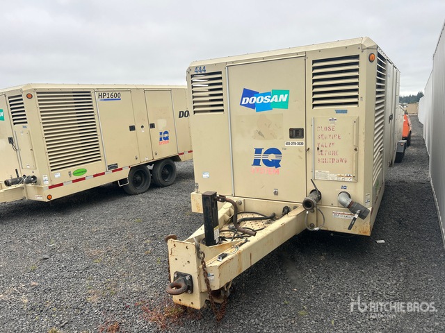 2012 Doosan Infracore HP1600WCUFX13 1600 cfm Mobile Air Compressor ...