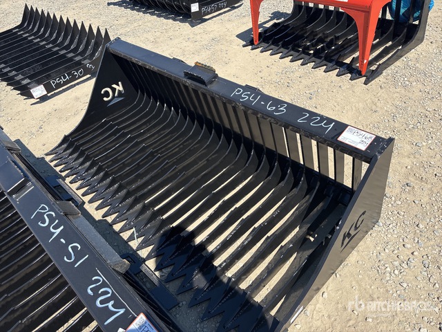 2025 Kit Containers QT-72-FF-42 71 in Skid Steer Bucket (Unused ...