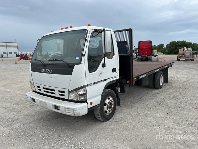 2007 Isuzu NPR HD 4x2 Flatbed Truck | Ritchie Bros. Auctioneers