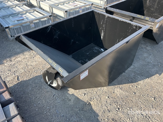 Kit Containers MSS-WB 39 in Mini Skid Steer Dump Hopper | Ritchie Bros ...