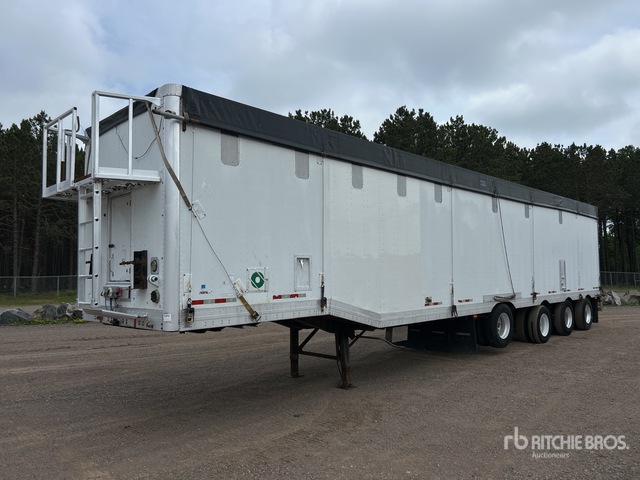 2016 Manac 53 ft Quad/A Open-Top Chip Trailer | Ritchie Bros. Auctioneers