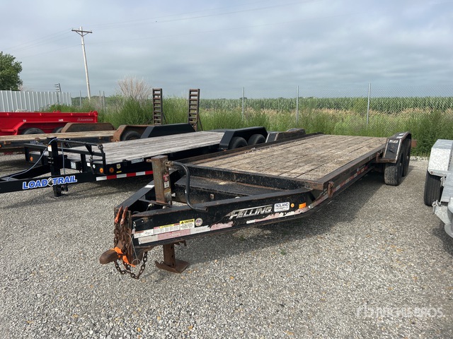 2017 Felling Trailers 23 ft T/A Equipment Trailer | Ritchie Bros ...