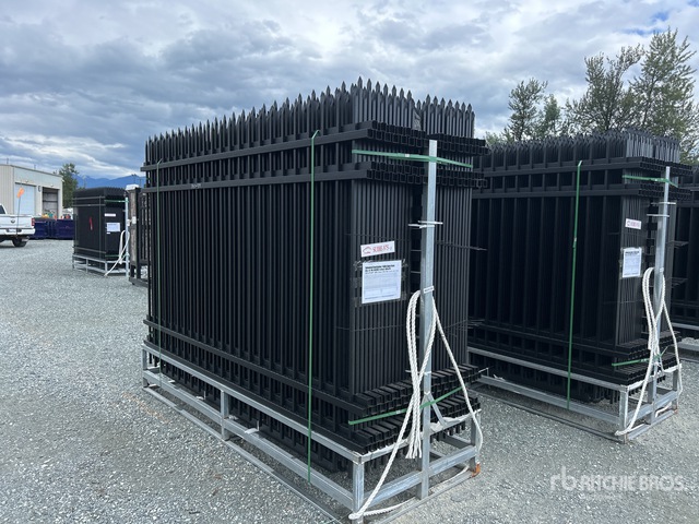 Quantity of (30) 2025 Suihe F-X-30-4 10 ft x 7 ft Powder Coated Fencing ...
