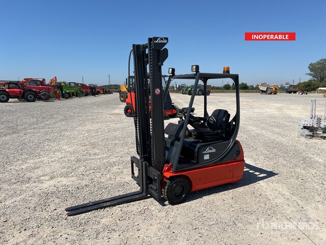2005 Linde E16C-02 1600 kg Electric Forklift (Inoperable) | Ritchie ...