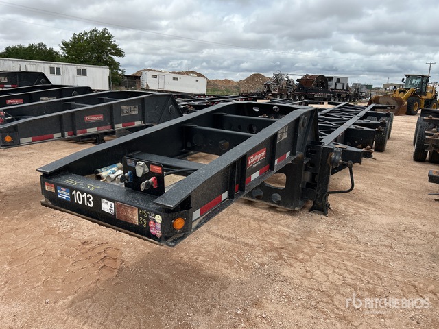2024 Gallegos Spread Axle T/A Sand Box Remolque Portacontenedores ...