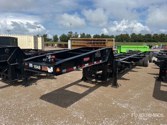 2024 Gallegos 43 ft Spread Axle T/A Sand Box Container Trailer ...