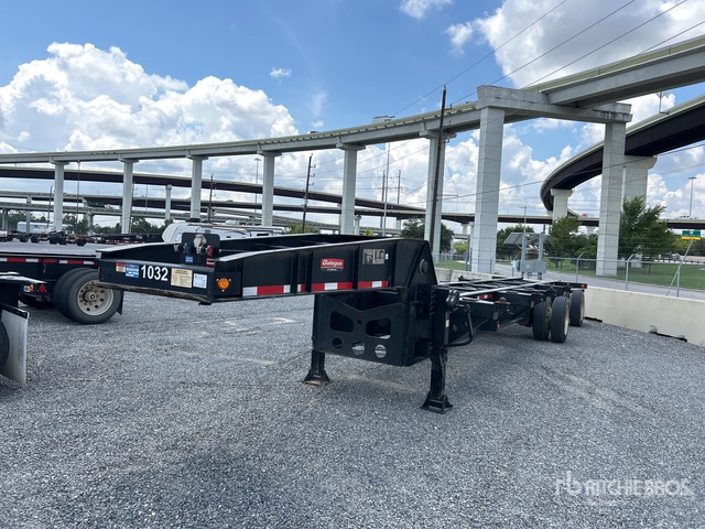 2024 Gallegos 33 ft Spread Axle T/A Sand Box Container Trailer ...