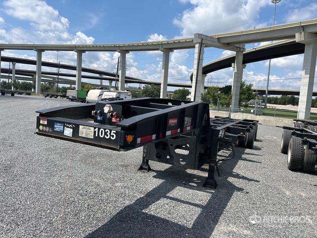 2024 Gallegos 32 ft Spread Axle T/A Remolque Portacontenedores ...