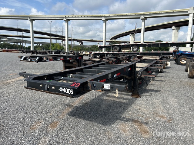 2019 Mega Transportaciones 33 ft Spread Axle T/A Sand Box Container ...