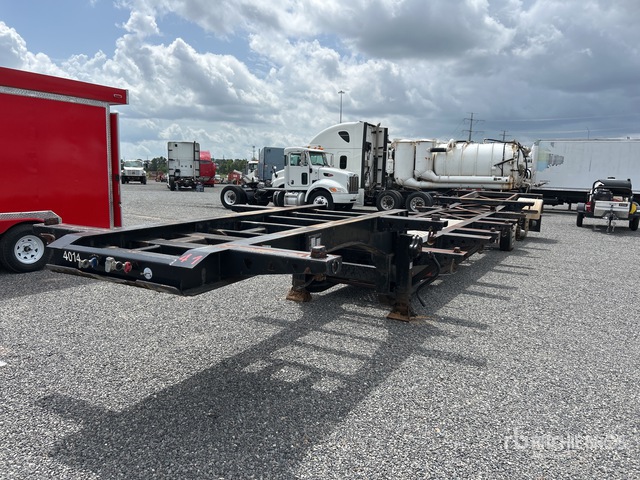 2019 Mega Transportaciones 32 ft Spread Axle T/A Sand Box Container ...