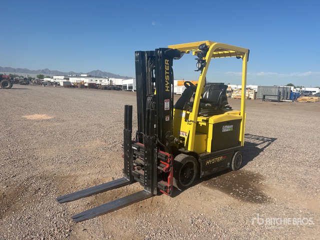 2021 Hyster E50XN-33 2900 lb Electric Forklift | Ritchie Bros. Auctioneers