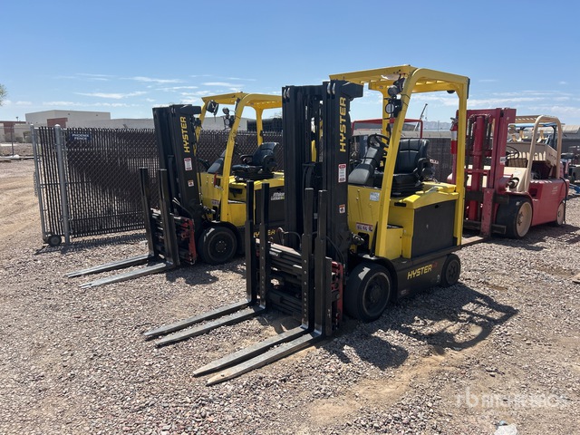 2021 Hyster E50XN-33 2900 lb Electric Forklift | Ritchie Bros. Auctioneers