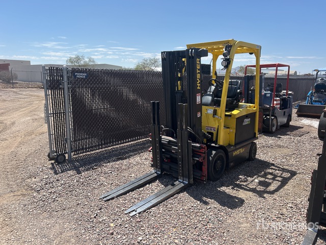 2021 Hyster E50XN-33 2900 lb Electric Forklift | Ritchie Bros. Auctioneers