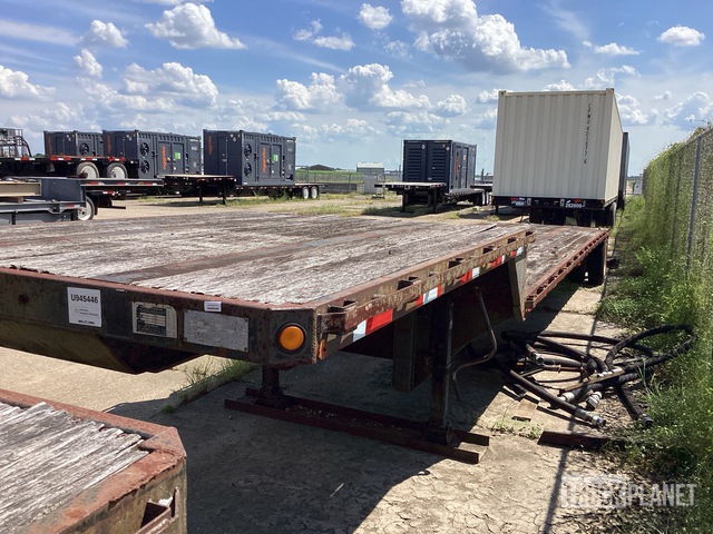 1997 Aztec 39 ft S/A Single Drop Step Deck Trailer in New Iberia ...