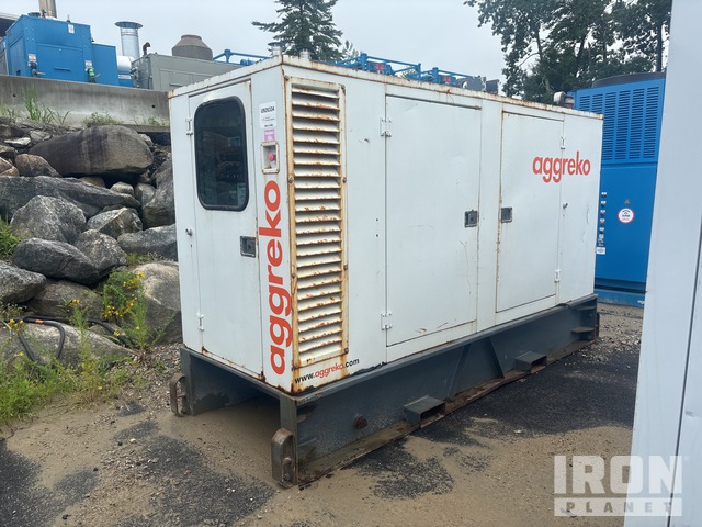 2014 Aggreko 155 kW Skid-Mounted Stand-By Generator Set in Boston ...
