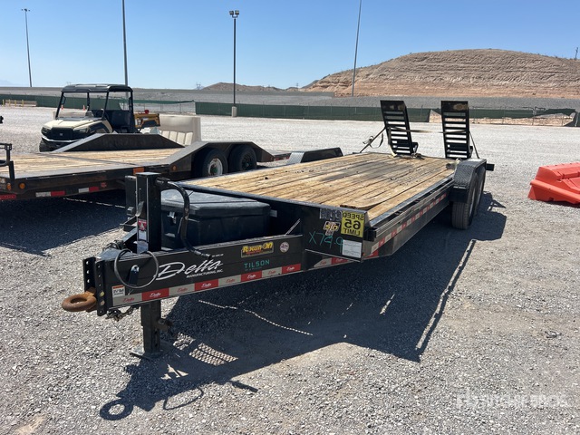 2022 Delta 27EB-22 22 ft T/A Equipment Trailer | Ritchie Bros. Auctioneers