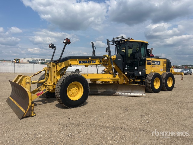 2018 Komatsu GD655-6 Motor Grader | Ritchie Bros. Auctioneers