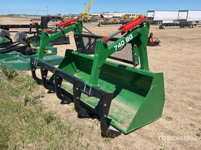 Industrias America 740BG8 94 in Grapple Ag Tractor Bucket - Fits John ...