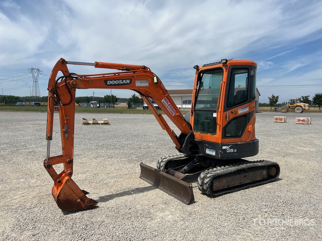 2011 Doosan DX35Z Mini Excavator | Ritchie Bros. Auctioneers