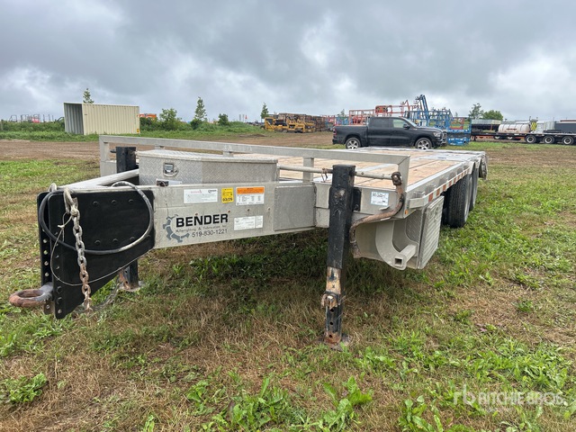 2022 Bender 25 ft T/A Plant Trailer | Ritchie Bros. Auctioneers