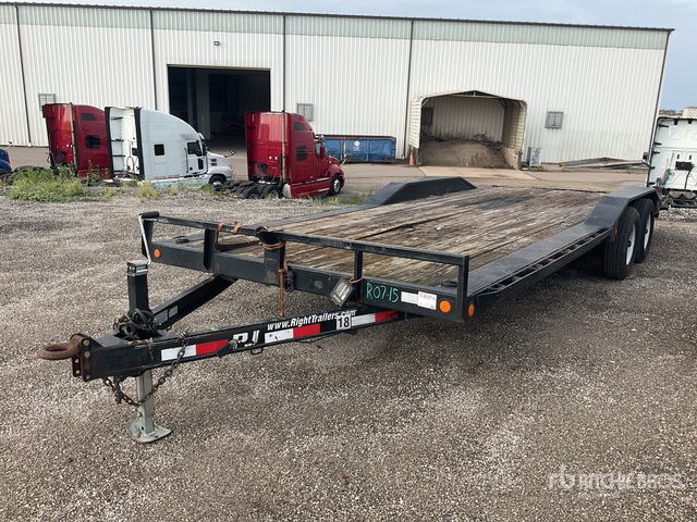 2021 PJ Trailers 22 ft T/A Equipment Trailer | Ritchie Bros. Auctioneers