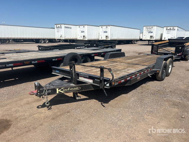 2022 Kaufman FDWT-7K-22 24 ft T/A Tilt Deck Trailer | Ritchie Bros ...