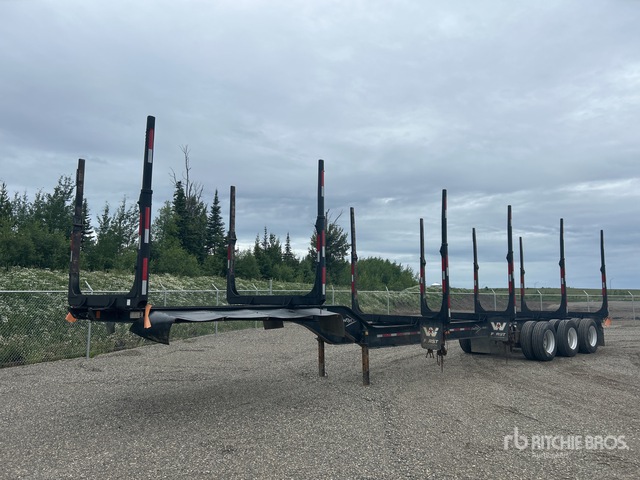 2019 FreFlyt 53 ft Tri/A Hayrack Log Trailer | Ritchie Bros. Auctioneers