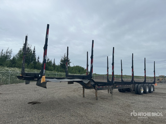 2019 FreFlyt 53 ft Tri/A Hayrack Log Trailer | Ritchie Bros. Auctioneers