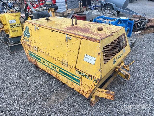 CompAir Compact-75 Skid-Mounted Air Compressor | Ritchie Bros. Auctioneers