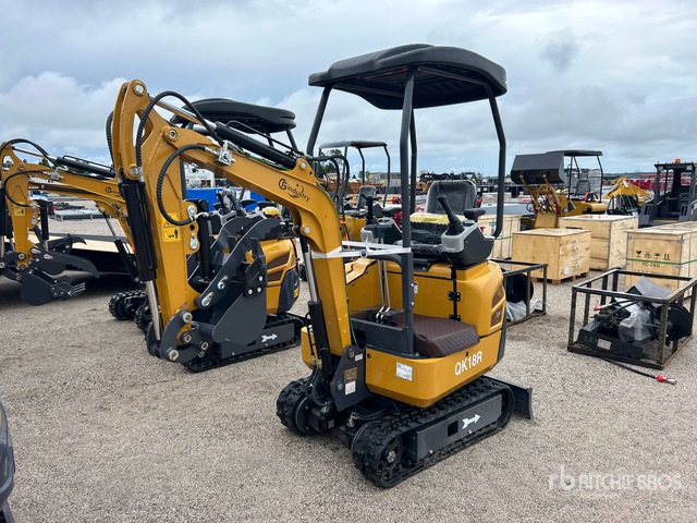 2025 CFG QK18R Mini Excavator (Unused) | Ritchie Bros. Auctioneers